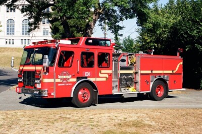 Seattle, WA 1995 E-One Protector pumper E-30 fire apparatus photos 4x6 ...