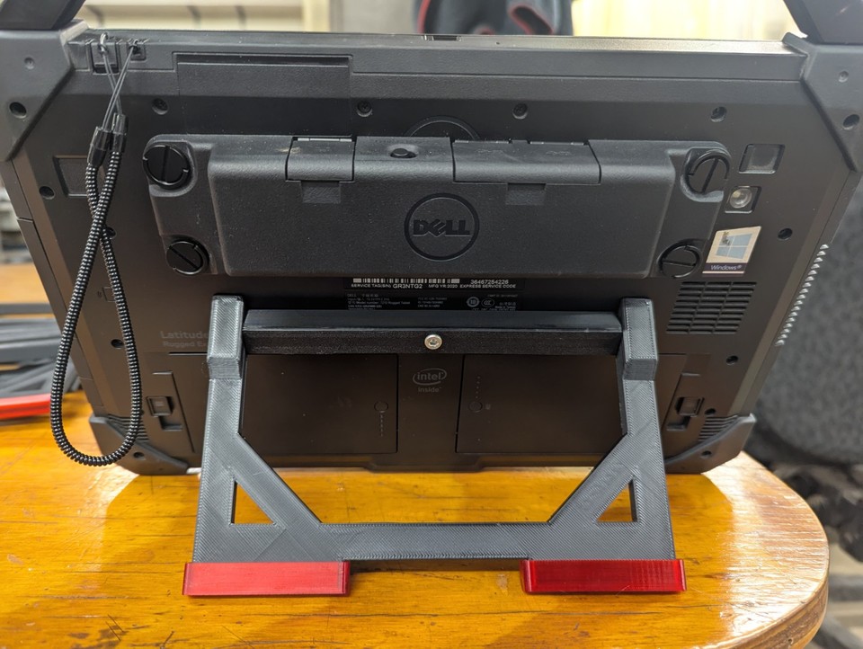 Dell Latitude Rugged 7212/7220 Kickstand And Handle... READ DESCRIPTION ...