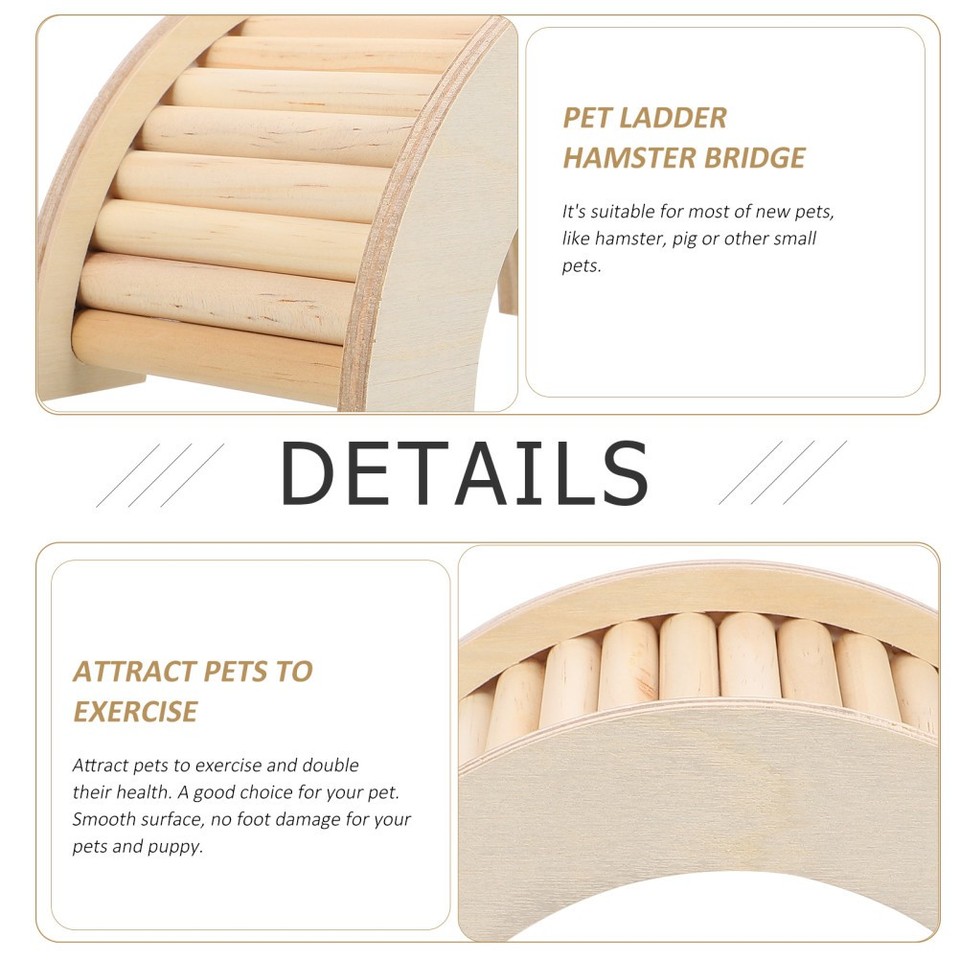 Mouse Ladder Supply Hanging Toy Hamster Climbing Supplies Bridge for ...