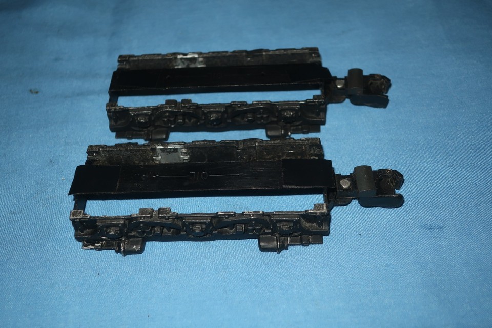 2 American Flyer Diesel Alco Rear Side Frames w/Knuckle Couplers. | eBay