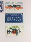 Brandon - Kids Bike Personalized State License Plates - Brandon Set of ...