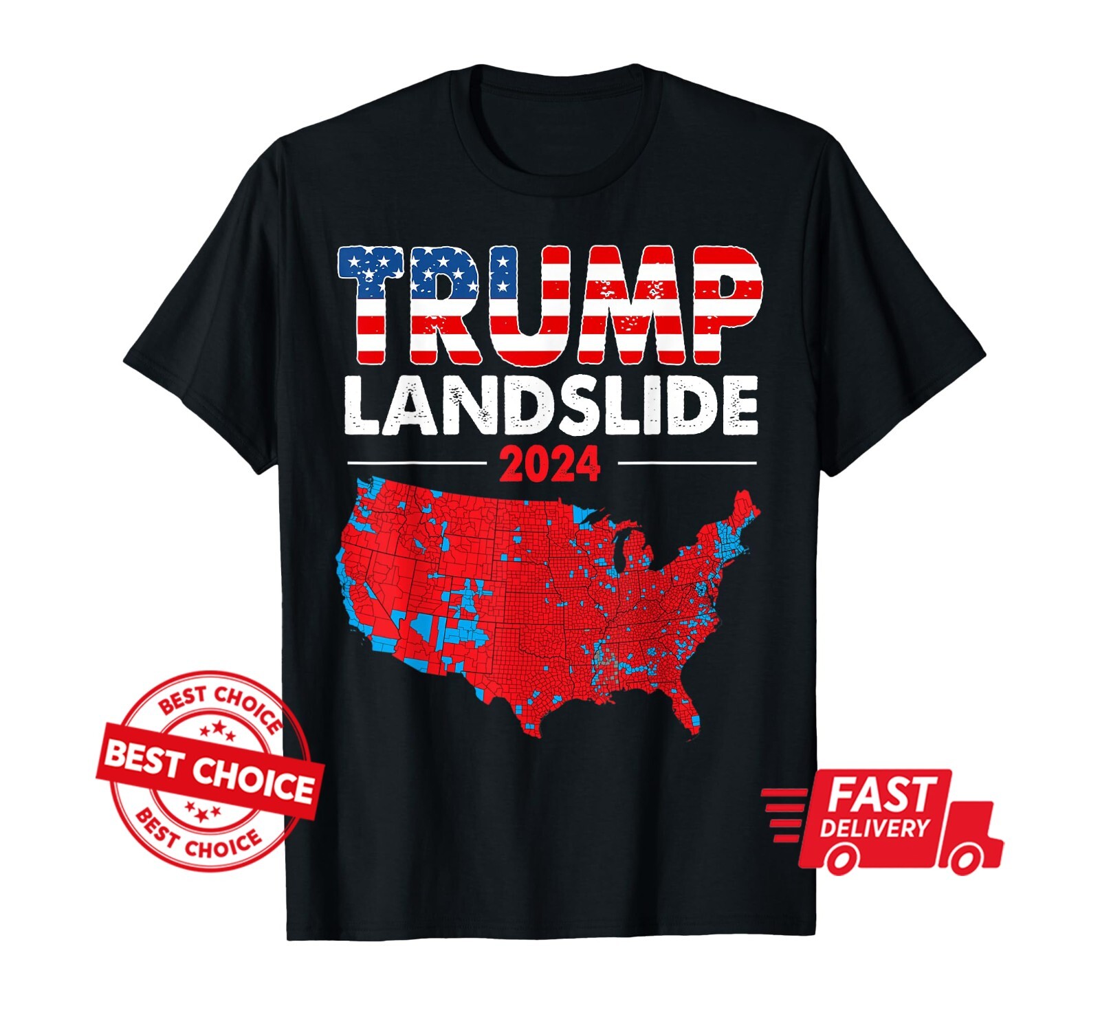 2024 Electoral Map Trump Landslide Red Election Map U… - Gem
