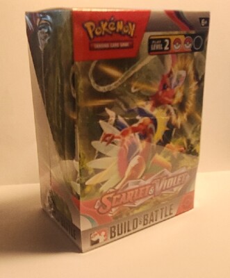 Pokémon TCG Scarlet & Violet Base Build And Battle Kit Box 820650863462 ...