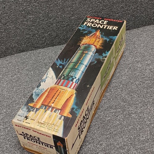 KY YOSHINO TOY Space Frontier Tin Toy Rocket W/BOX F/S FEDEX | eBay