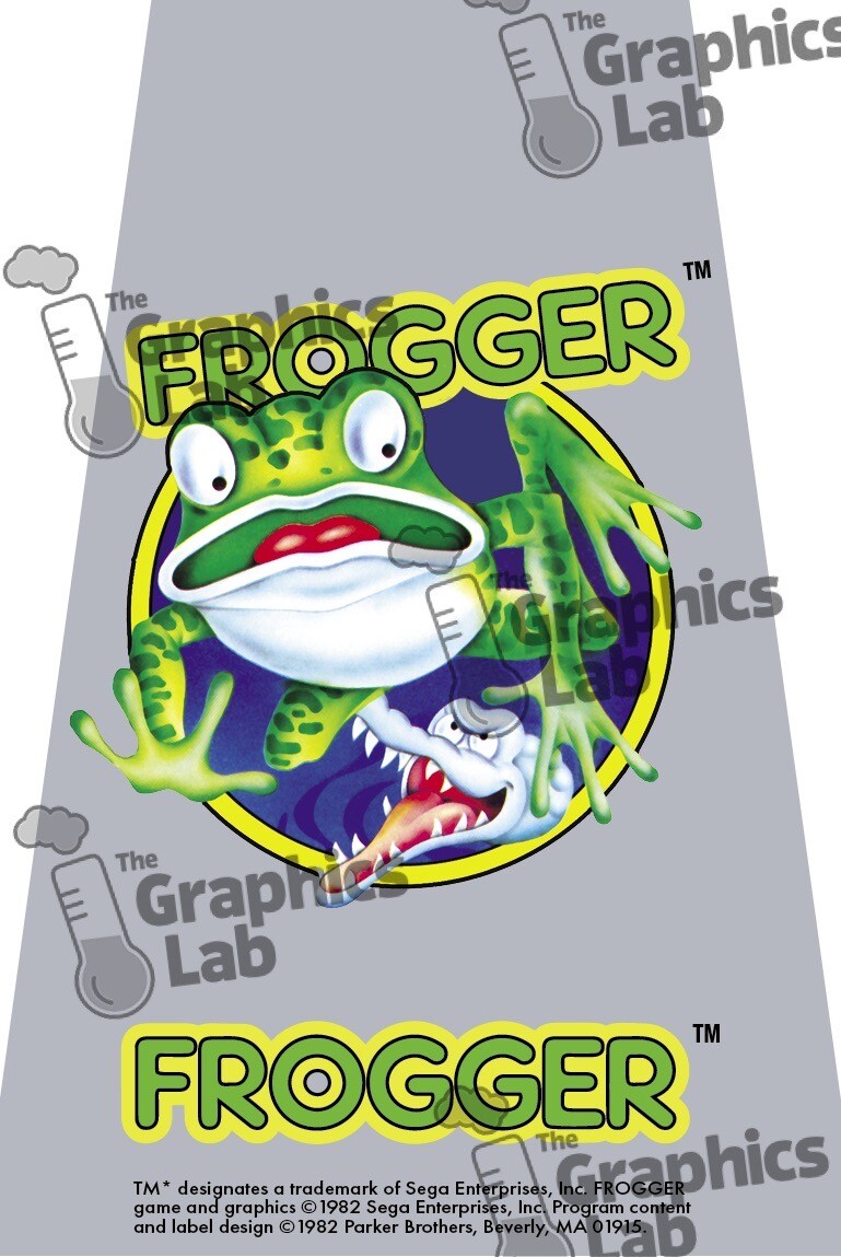 Replacement Game Cartridge Label - Frogger for Atari 2600 | eBay