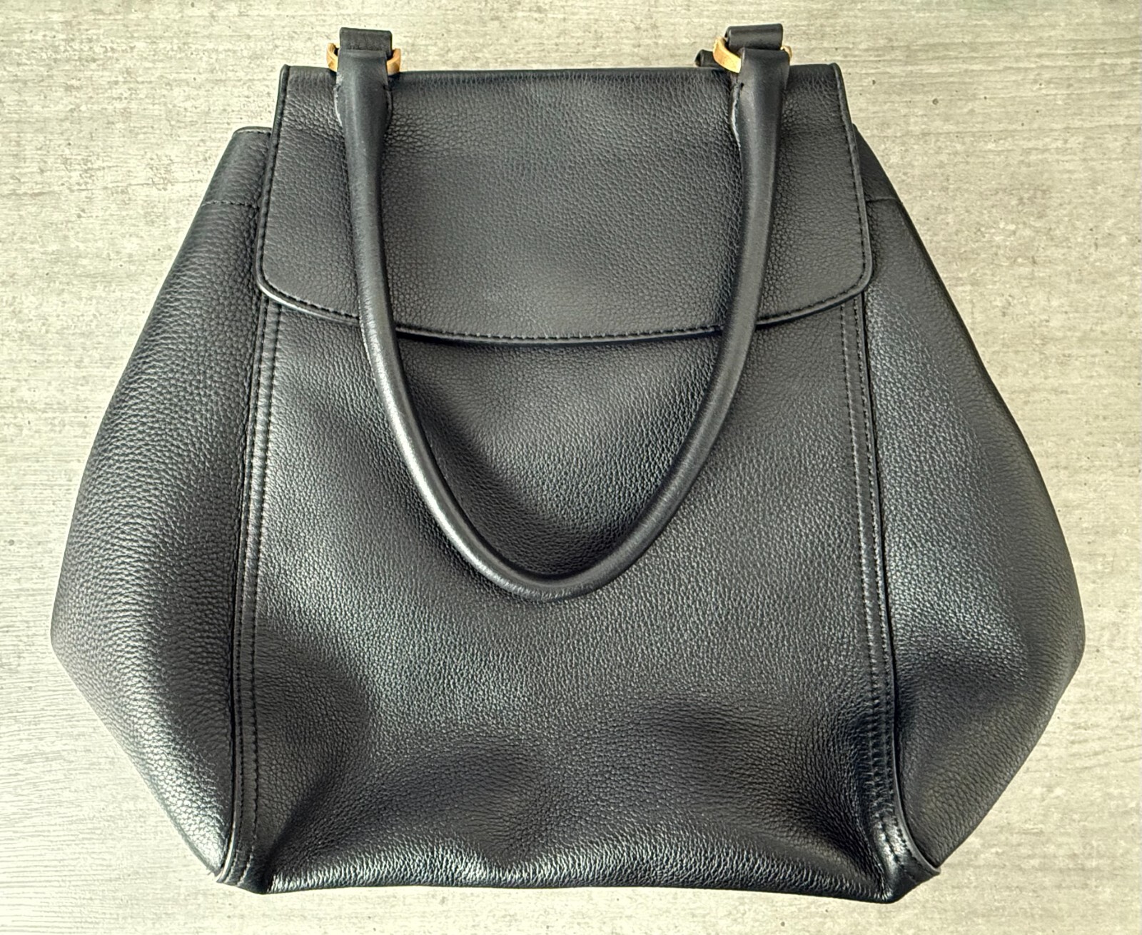 Tory Burch Black leather Shoulder/Bucket Handbag, Large | eBay