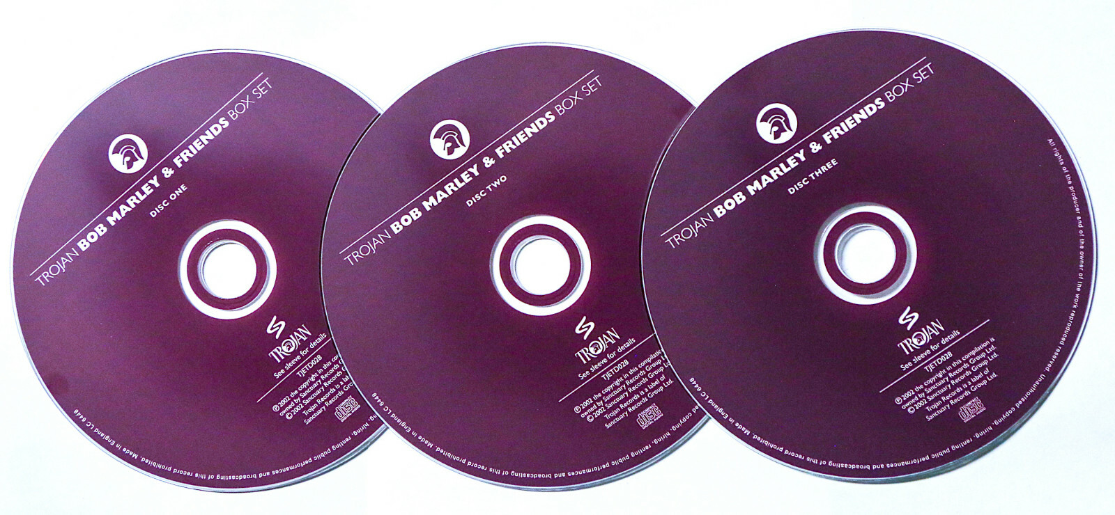 TROJAN RECORDS Bob Marley & Friends 3 CD Box Set REGGAE SKA Peter Tosh 5050159902828| eBay