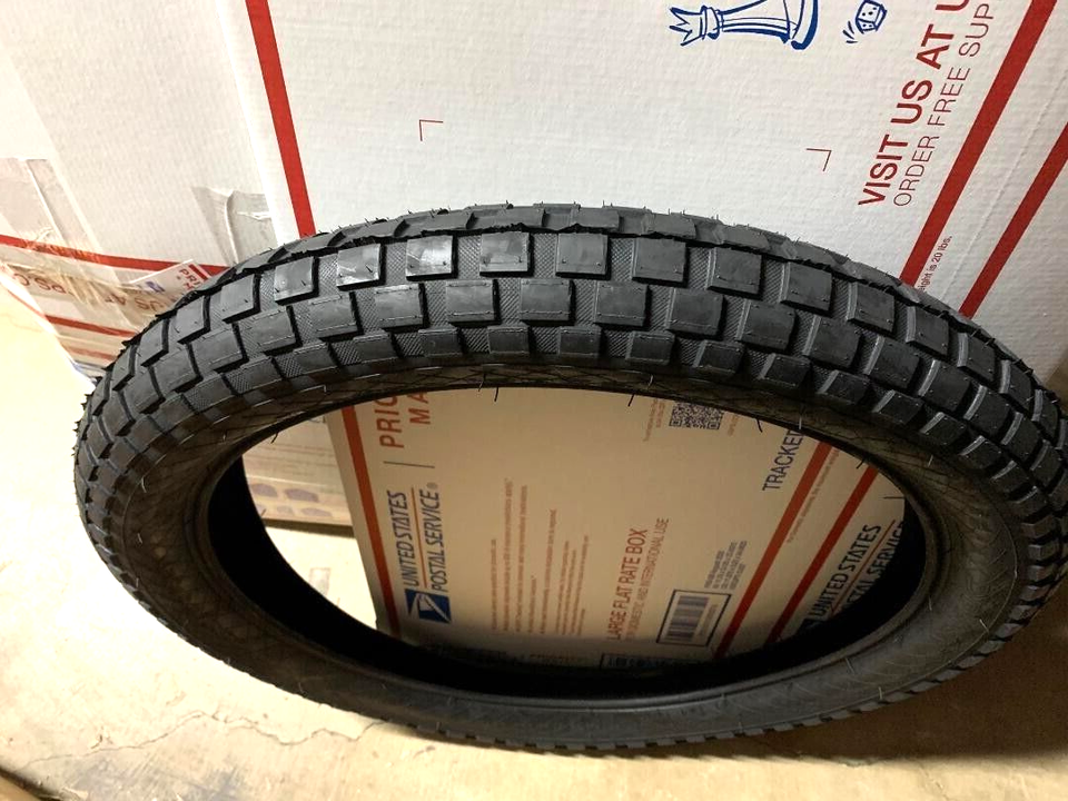 FAT BIG BLOCK TREAD BICYCLE TIRE 20" X 3.0 CRUISER CHOPPER BMX MTB E ...