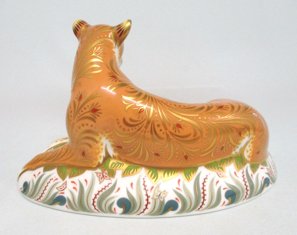 Royal Crown Derby Lioness Ltd Ed + Certificate + Box - Made in England ...