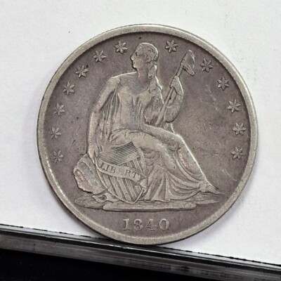 1840-O Liberty Seated Half Dollar - XF Details, Cleaned (#57639-L) | eBay