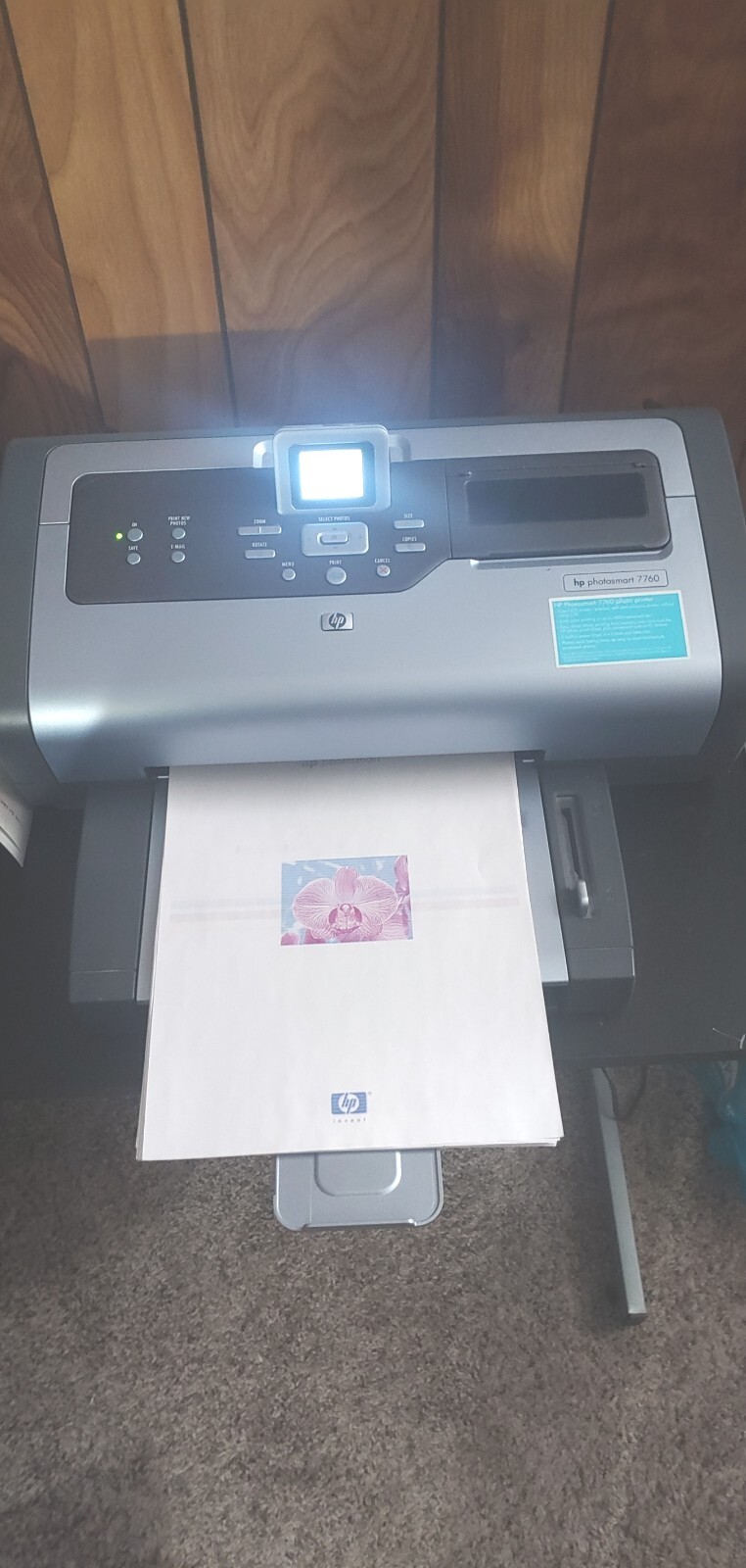 HP Photosmart 7760 Digital Photo Inkjet Printer for sale online | eBay