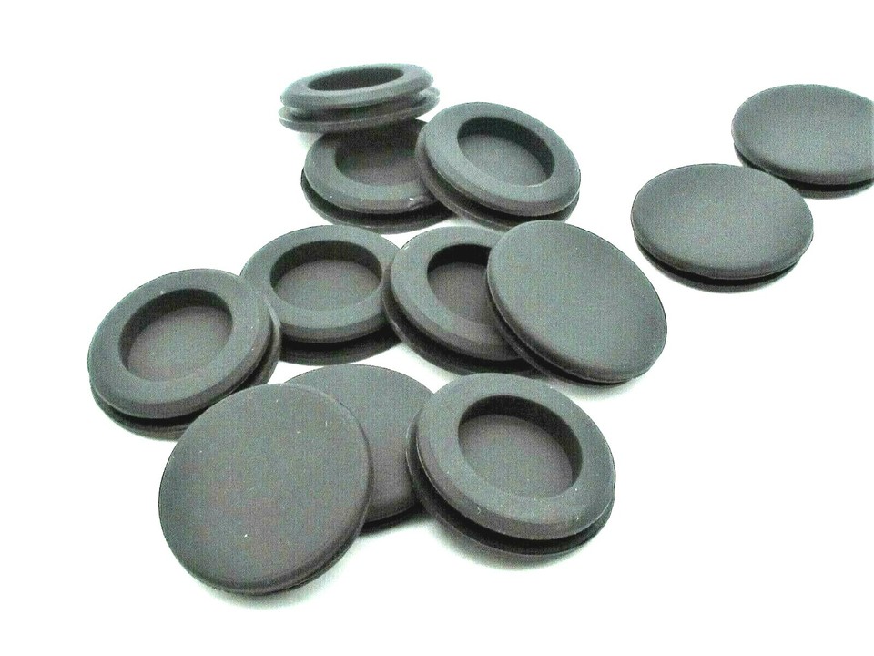 2" Rubber Panel Plugs, Knockout Plugs, Firewall Plugs, Fits 1/8" Thick ...