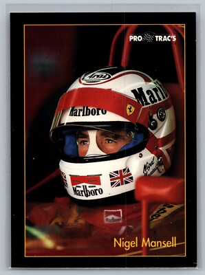 1991 Pro Trac's Formula One Series Nigel Mansell #131 Trading Card | eBay