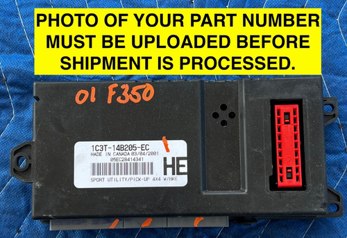 📛 2001 2002 FORD F250 F350 SUPER DUTY 4x4 GEM COMPUTER MODULE 1C3T ...