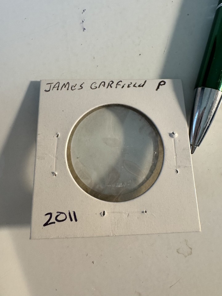 James Garfield 20th President (1881) Mint US One Dollar Coin 2011-P | eBay