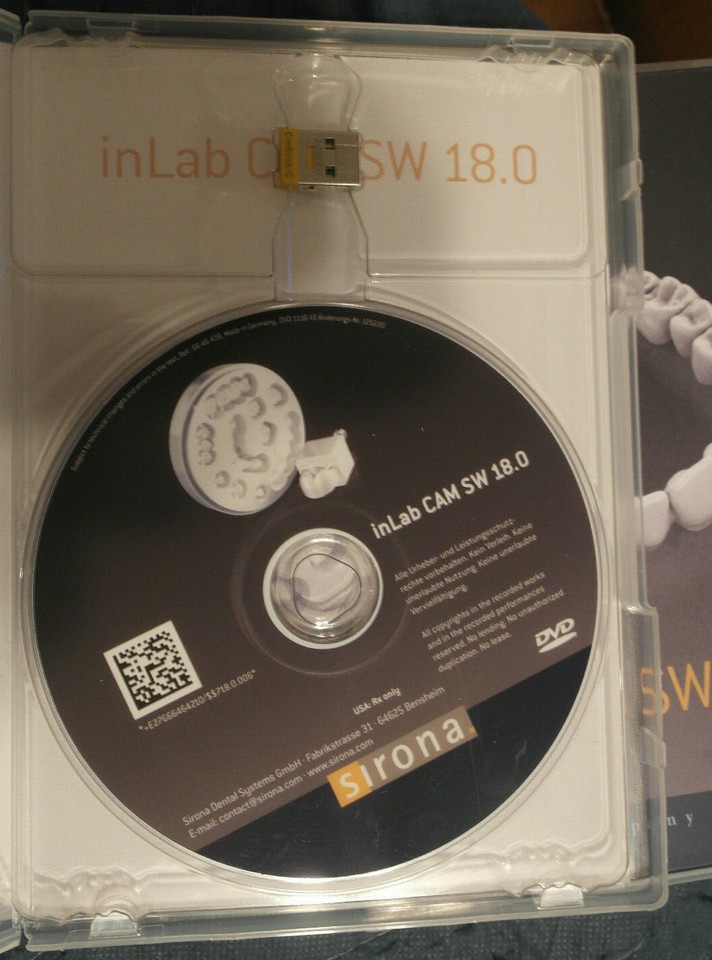 inLab 18.0 CAM SIRONA CEREC 18 inLab CAM License | eBay