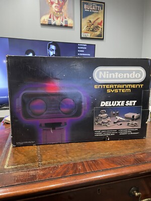 NES Nintendo DELUXE SET in Box w/ Robot | eBay