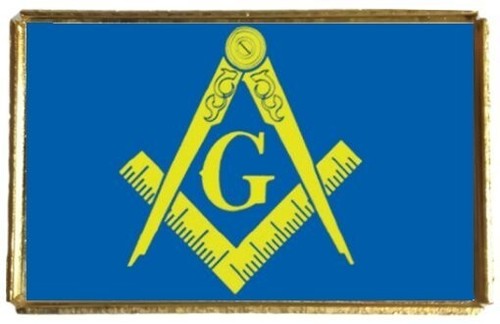 Masonic Freemason With G Gold Colour Rectangle Badge With A Velveteen ...