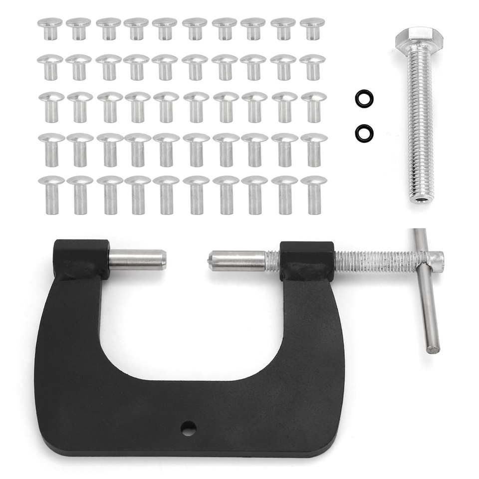 Upgraded Semi-Tubular Rivets Tool Kit for Pinball & Vent Window Repair ...