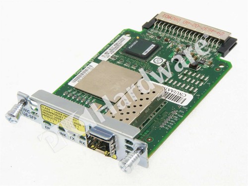 Cisco HWIC-1GE-SFP Gigabit Ethernet HWIC with One SFP Slot | eBay