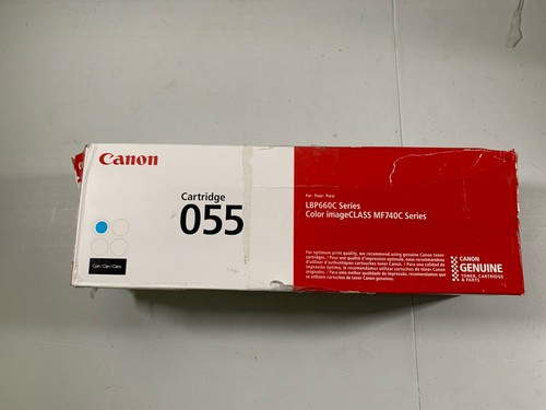 Canon 055 LBP660C Cyan Laser Genuine Original Toner Cartridge ...