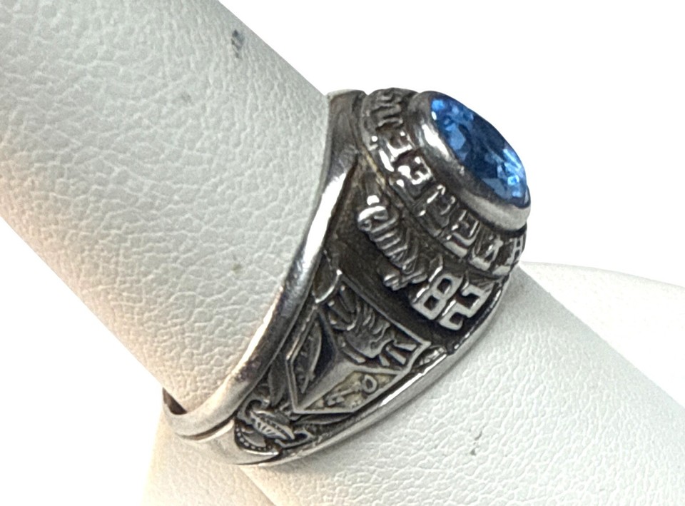 Vintage ArtCarved Siladium Princeton High School Tigers 1985 Class Ring ...