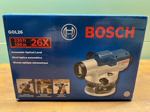 Bosch GOL26 Automatic Optical Level - Blue for sale online | eBay