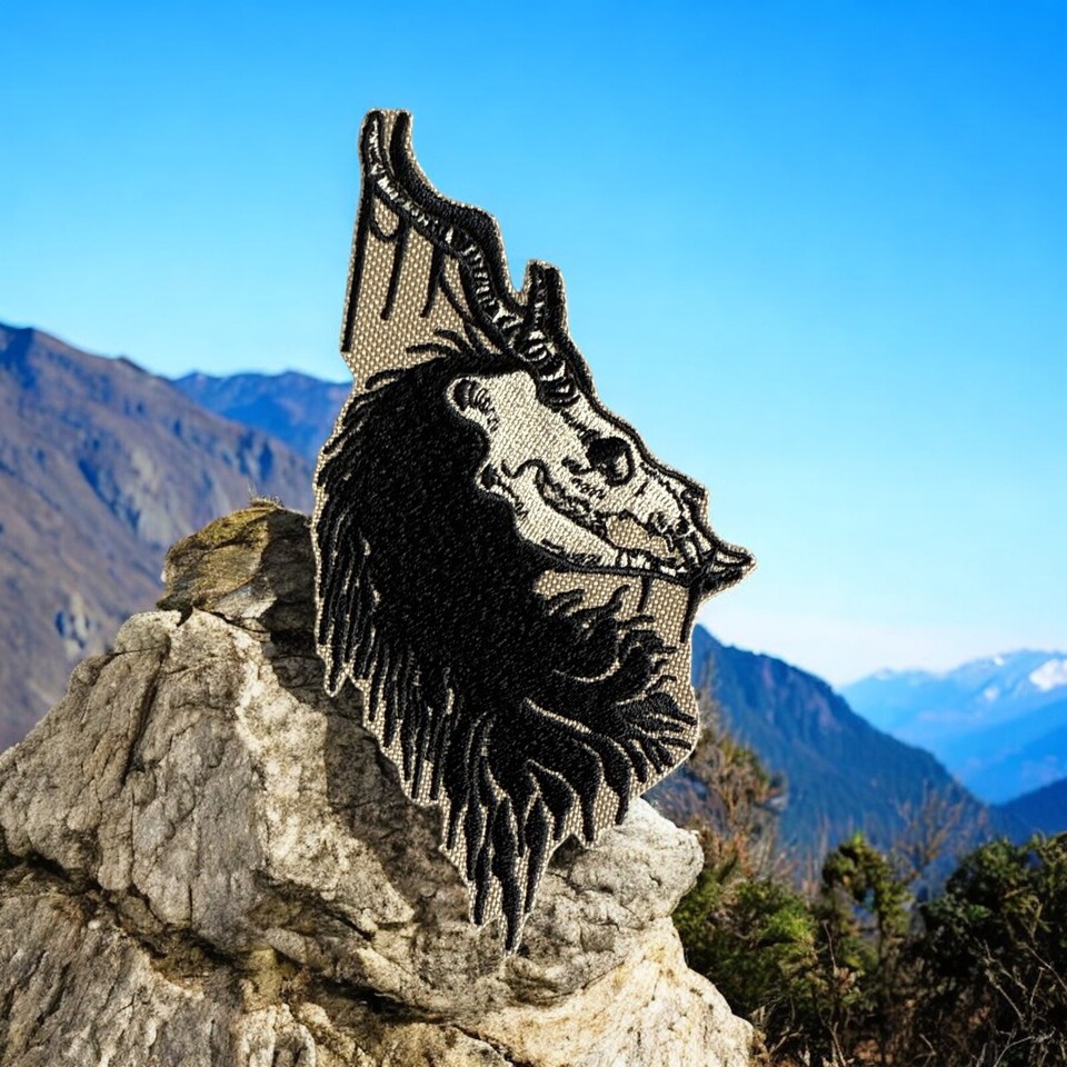 Frozen Terror Wendigo Embroidery Patch 3" X 6" | eBay