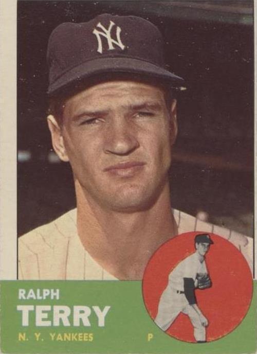 1963 Topps - Ralph Terry #315 for sale online | eBay