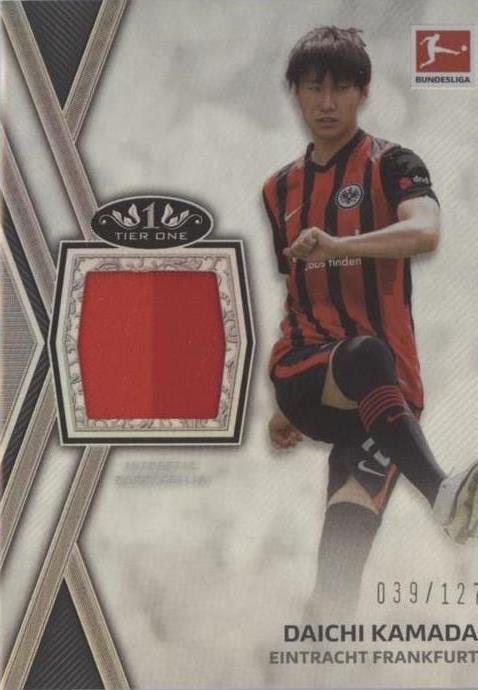 2020-21 Topps Tier One Bundesliga - Tier One Relics Daichi Kamada #TR-DK /127 (MEM, RC) for sale ...