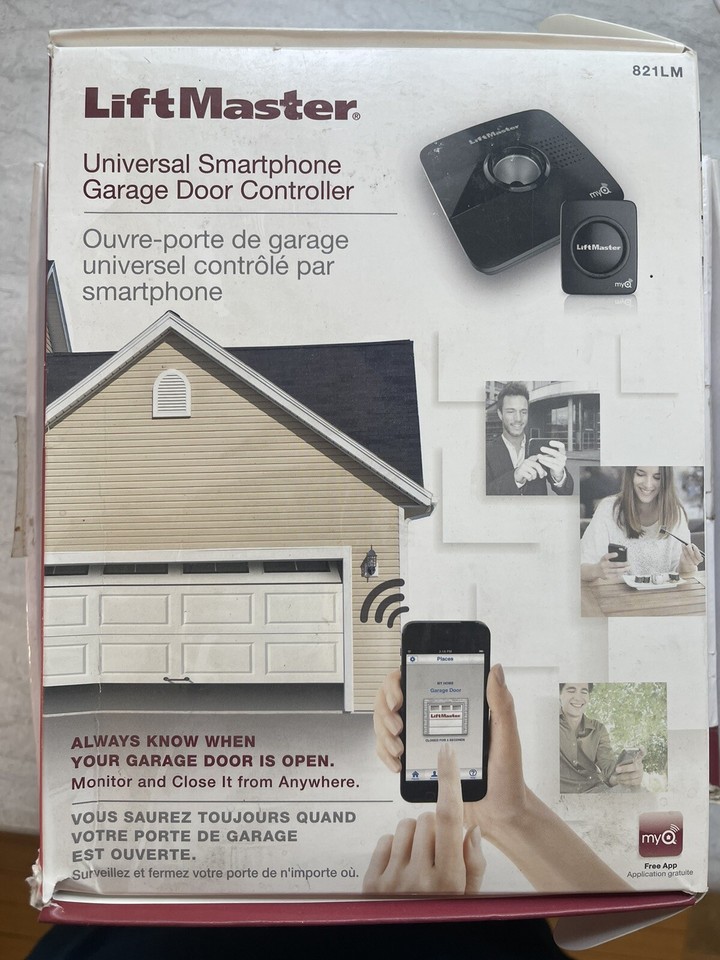 Liftmaster 821LM Universal Smartphone Garage door controller | eBay