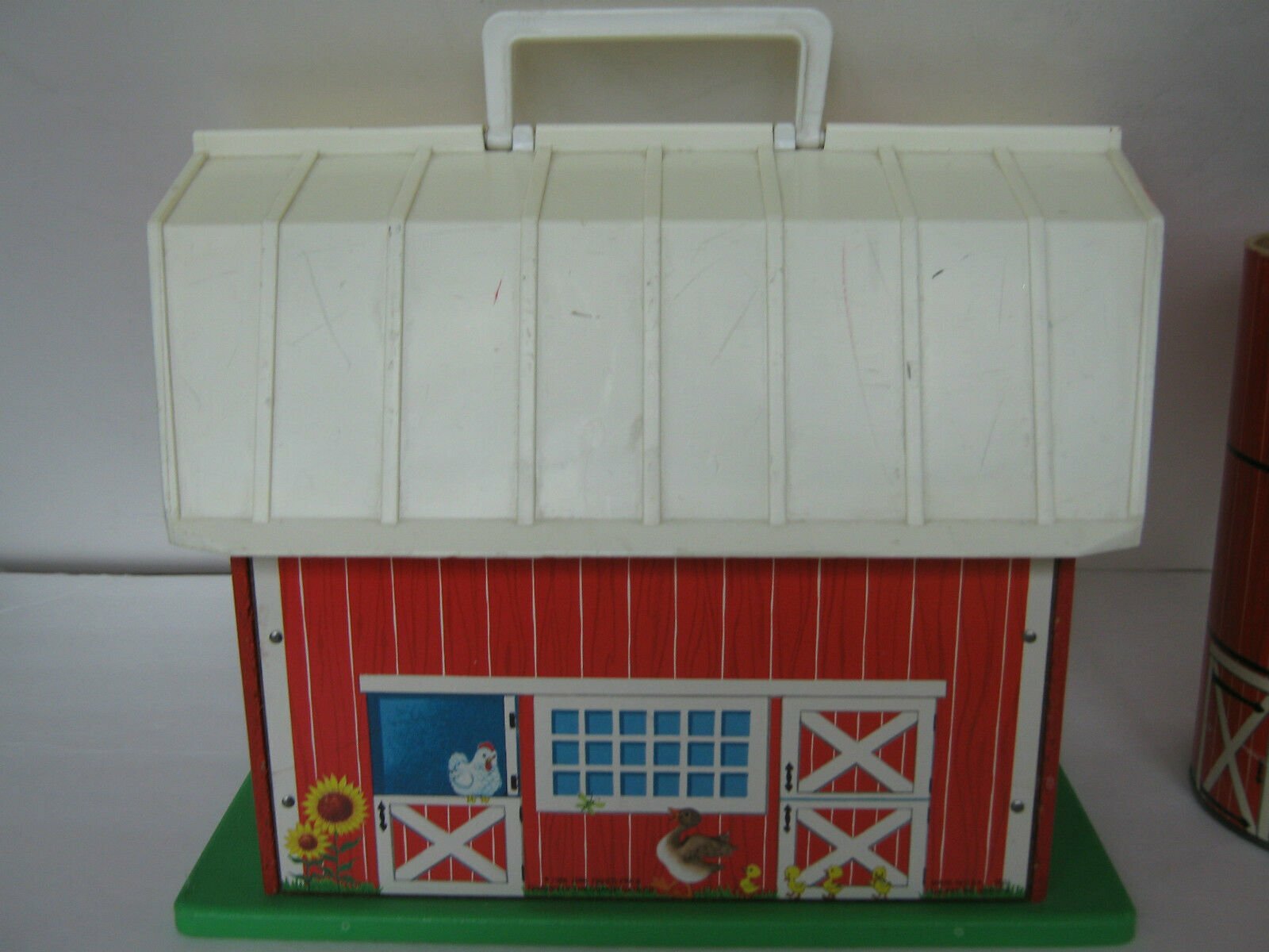 Fisher Price Play Farm 1968-1979 Barn Masonite Door Moo Collectors Vtg ...