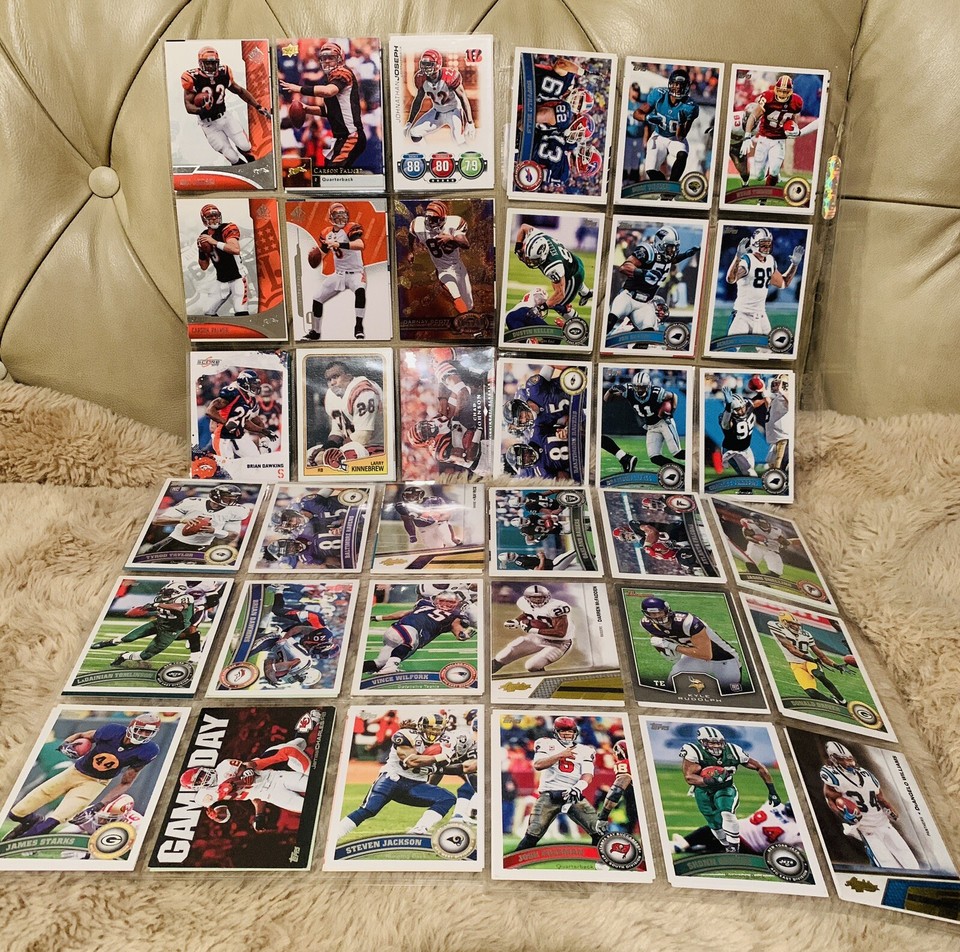 LOT 420+ Topps Rookie NFL FOOTBALL Team Trading Collectible CARDS & 20 ...