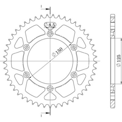 Engrenage S Au P520 - Z50 KTM LC4 EGS 4T 620 94>95 54.7230450 | eBay