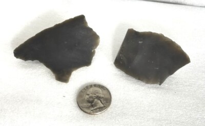 2 English Flint Rocks for Flint and Steel, small between 2-1/4" - 2-5/8 ...