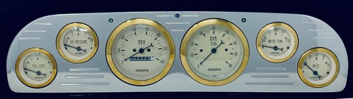 1957 1958 1959 1960 Ford Truck 6 Gauge Dash Panel Insert Cluster Set PC ...