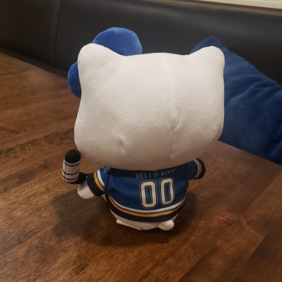 St. Louis Blues Hello Kitty Sangrio Plush Doll Theme Night NHL Hockey ...