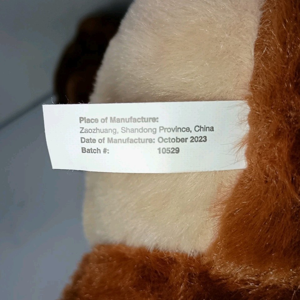 NWT Justin Otter Toy Factory 24" Plush Paradise 2023 Large Brown ...