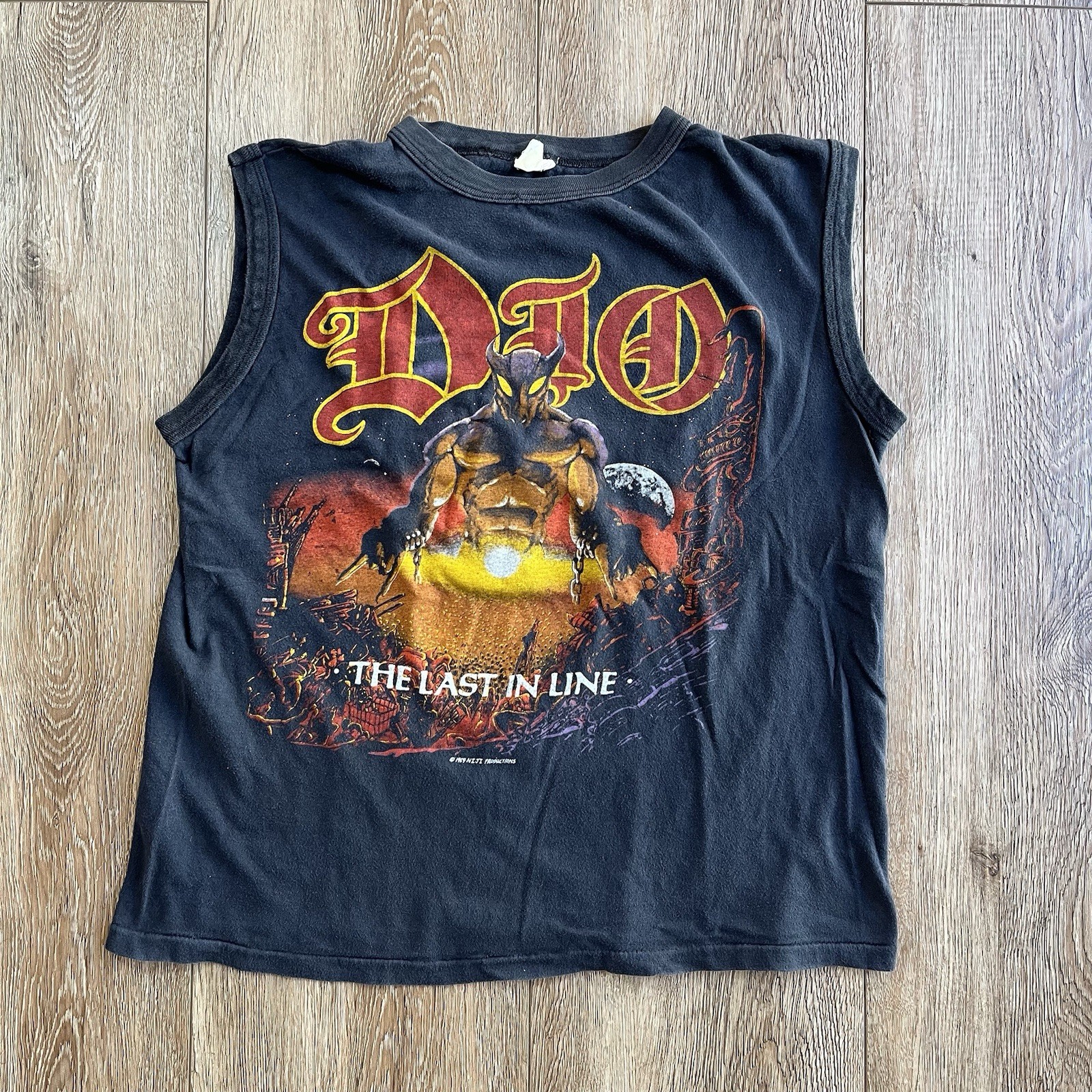 Vintage 1984 Dio Last In Line Tour Shirt Sleeveless L… - Gem