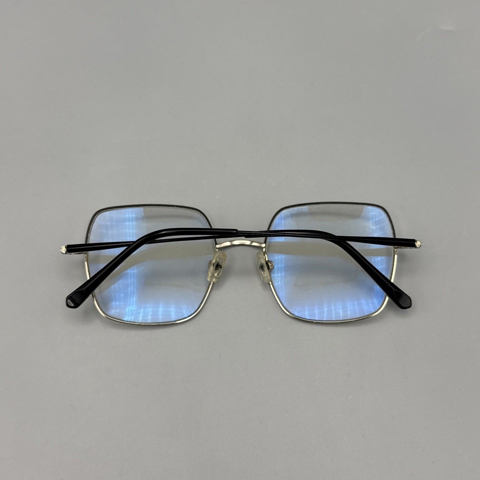 MOREL 20076K 52/19/140 NDQ1 Black Gold Square Eyeglasses FRAMES ONLY | eBay