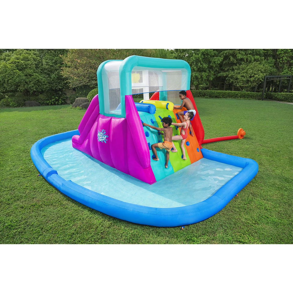 H2OGO! 53429E Triple Splash Kids Inflatable Water Park | eBay