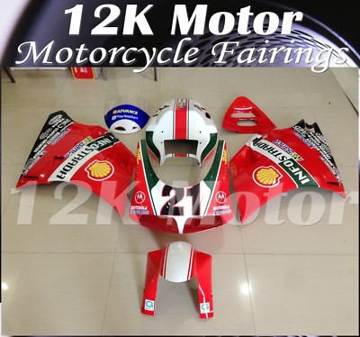 Fit For DUCATI 996 998 S R 99 00 01 02 03 04 Fairing Set Fairings Kit ...