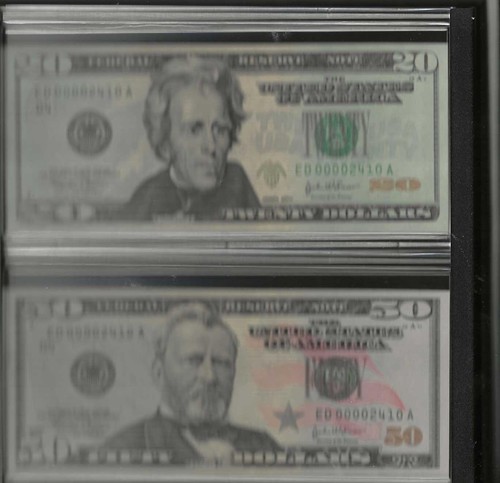 2004 $20 & $50 Evolution Set Cleveland Gem CU | eBay