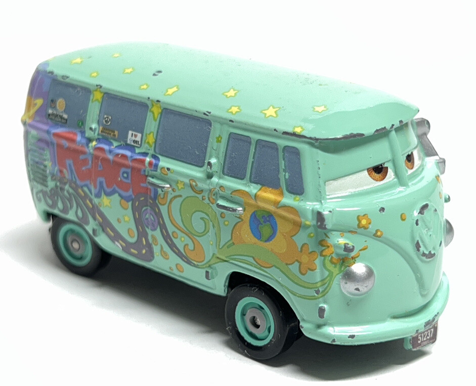 Disney Pixar Cars VW Volkswagen Bus Fillmore Diecast | eBay