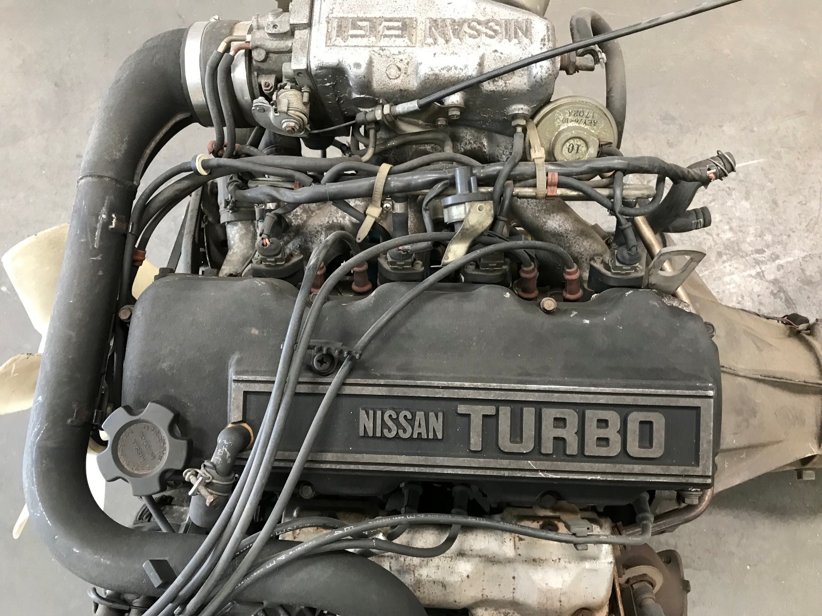 JDM NISSAN SILVIA S12 Z18ET TURBO ENGINE & 5 SPEED TRANSMISSION SILVIA ...