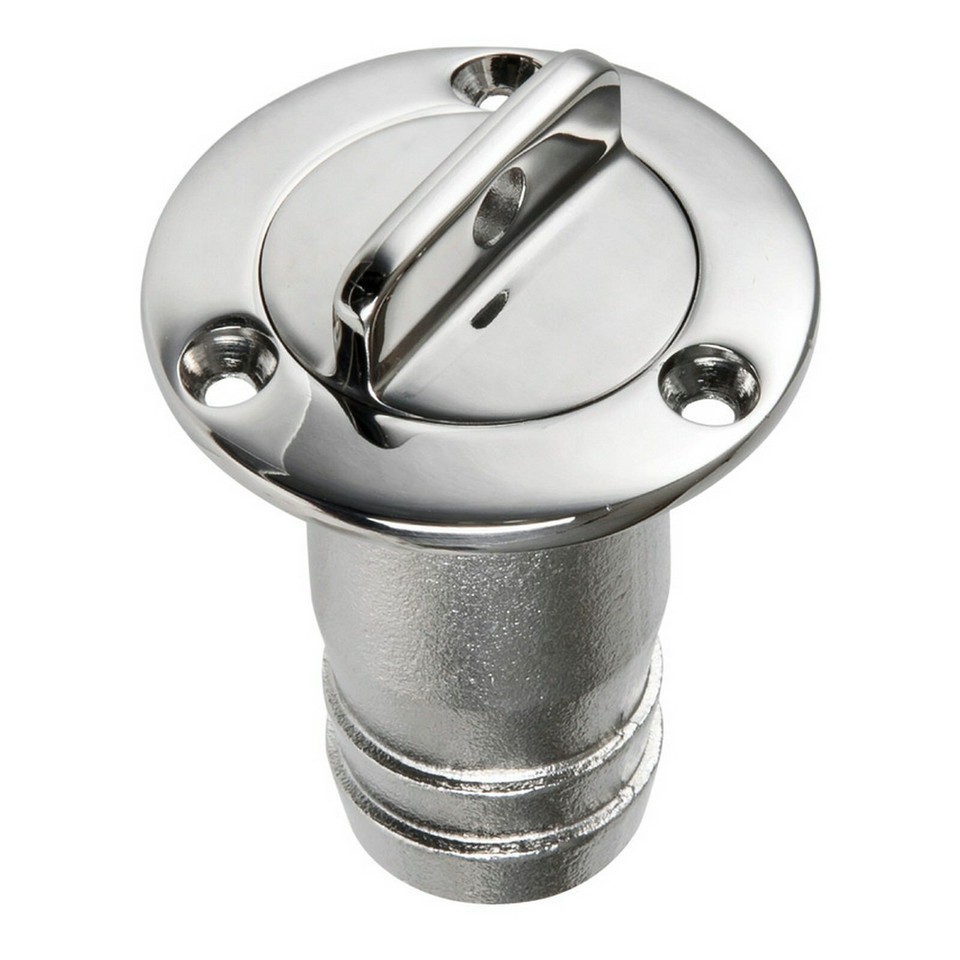 Bilge drain plug AISI 316 mirror polished 60 mm - 1 PC Osculati - 18. ...