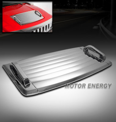 06-10 HUMMER H3 HOOD DECK VENT PANEL HANDLE COVER TRIM GUARD CHROME 07 ...