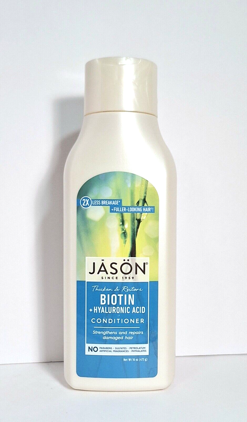JASON- BIOTIN CONDITIONER Strengthens & Repairs Damaged Hair 16 FL OZ ...