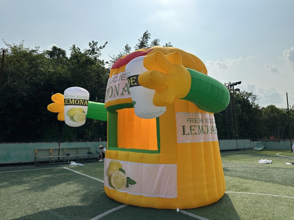 Large Inflatable Lemonade Concession Stand Booth for Event Advertising ...