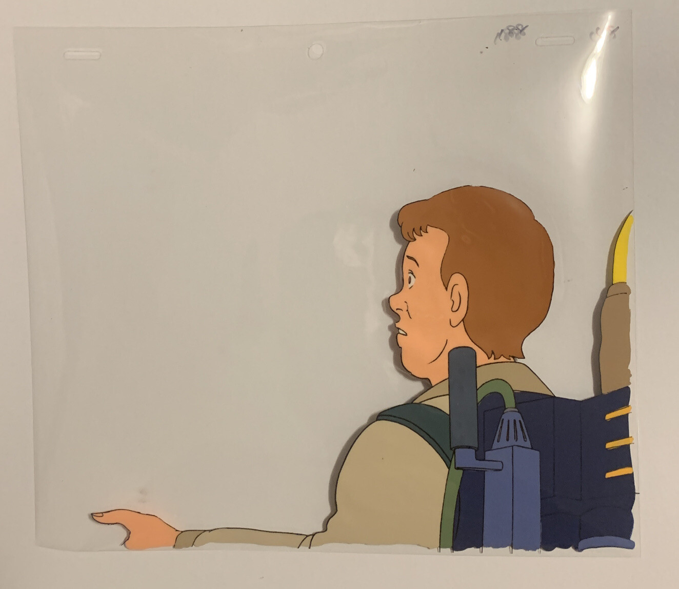 RAY STANTZ The Real Ghostbusters Authentic Animation Production Cel ...